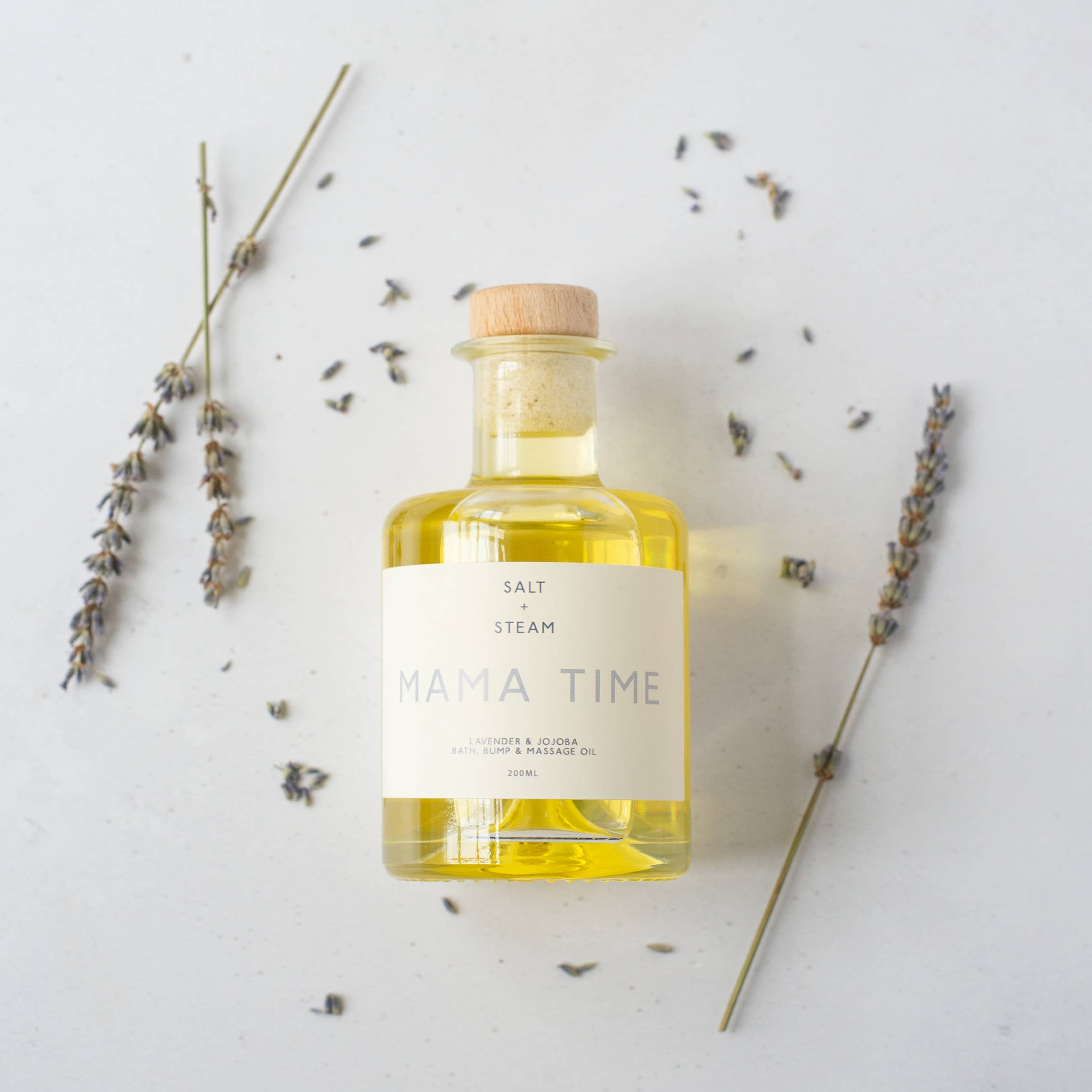 Mama Time - Lavender Bath & Bump Oil 100ml & 200ml – The Wellness Hub