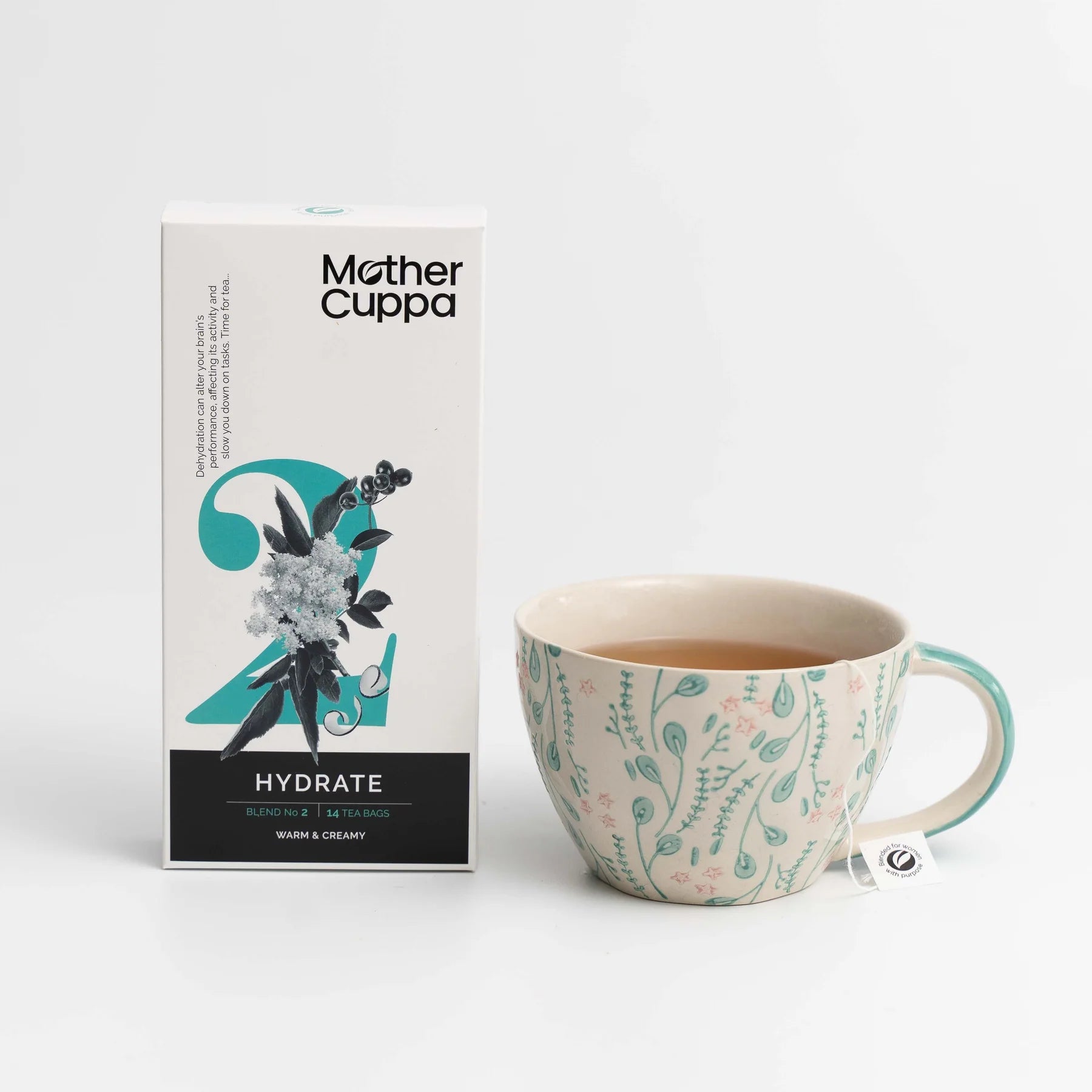 Mother Cuppa Hydrating Herbal Tea (14 Bags) – The Wellness Hub