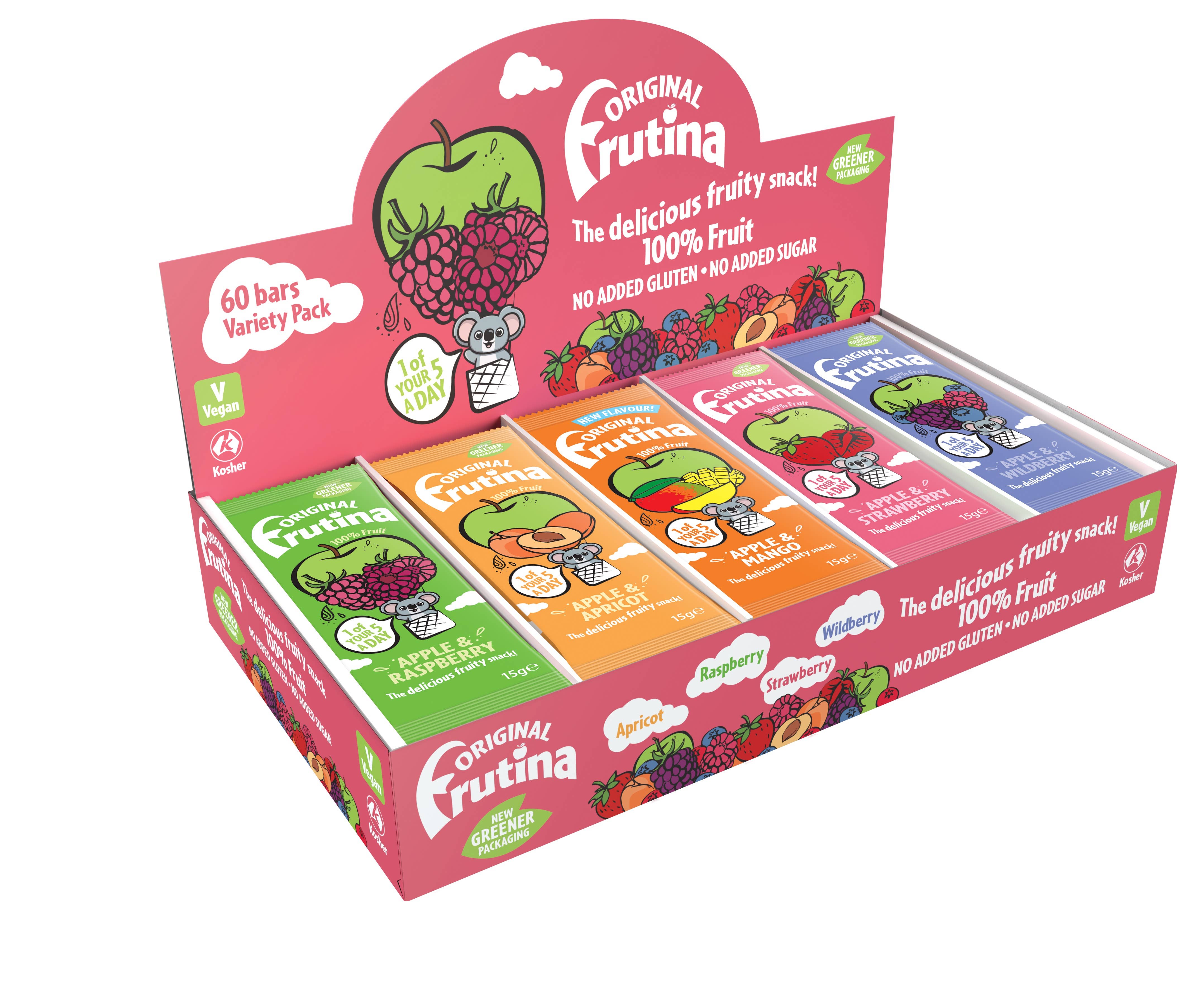 Frutina 100% Fruit Snack Variety Box15g Pack of 60, 30k sold – The ...